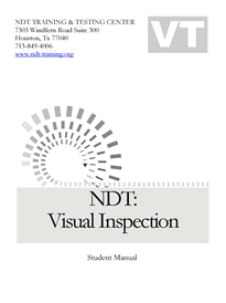 Visual Inspection Online Course – Level I and II - B1111-WB-NDTTraining